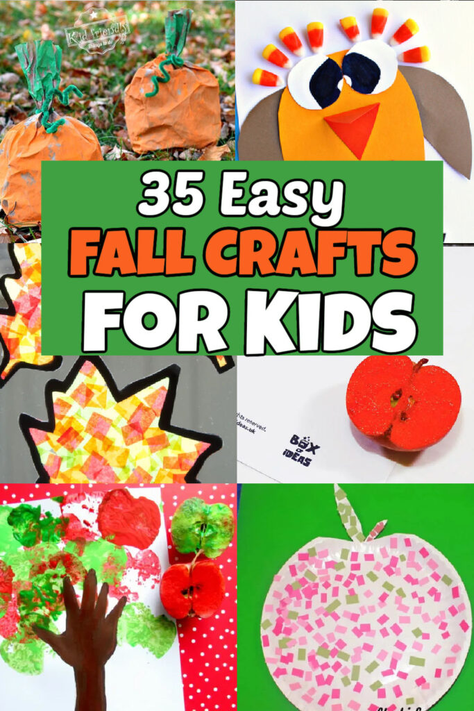 Fall Crafts For Kids 35 Fall Crafts For Toddlers Preschoolers More Fall Crafts For Kids 35 Fall Crafts For Toddlers Preschoolers More