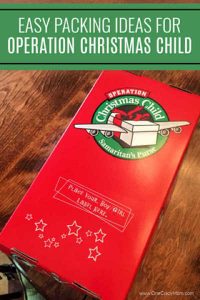 Operation Christmas Child Gift Ideas- Easy Gift Ideas by Age
