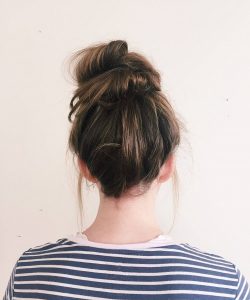 Cute Bun Hairstyles - Messy Bun Hairstyles for Moms