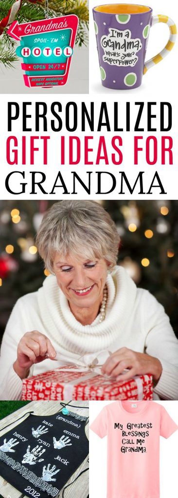 Personalized Gifts for Grandma - 25 Custom Gifts for Grandma
