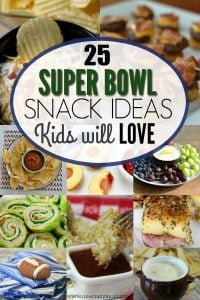 Super Bowl Snacks - 44 Super Bowl Party Ideas Kids Will Love