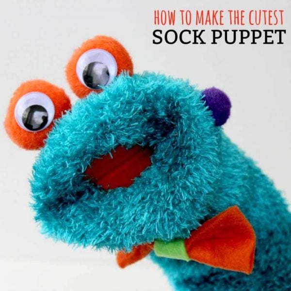 How to make a Hand Puppet - Easy DIY Sock Puppet
