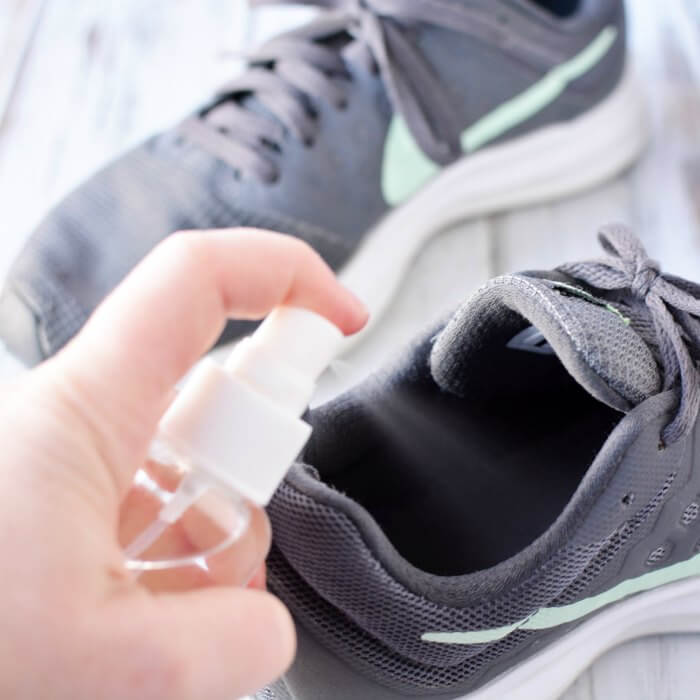DIY Shoe Deodorizer Spray - The best shoe odor spray