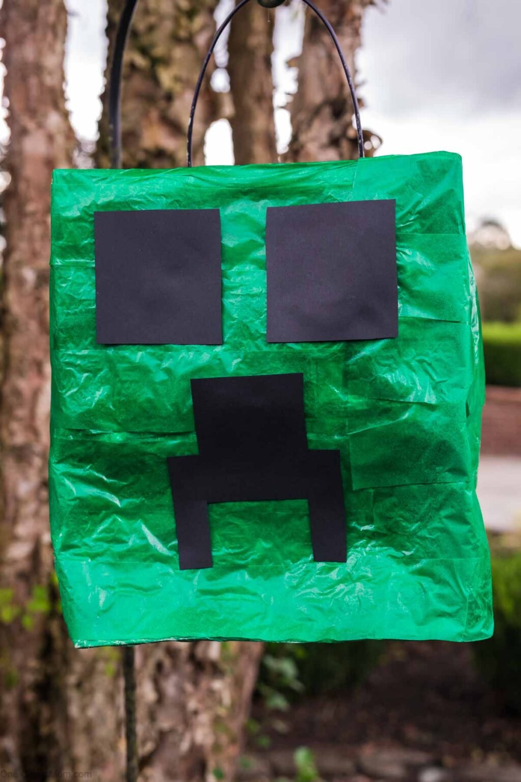 DIY Minecraft Pinata - One Crazy Mom