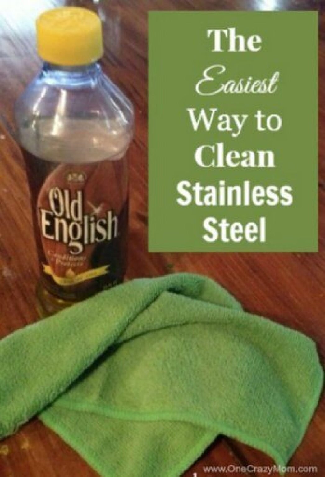 How to Clean Stainless Steel - Cleaning Stainless Steel with 2 Ingredients