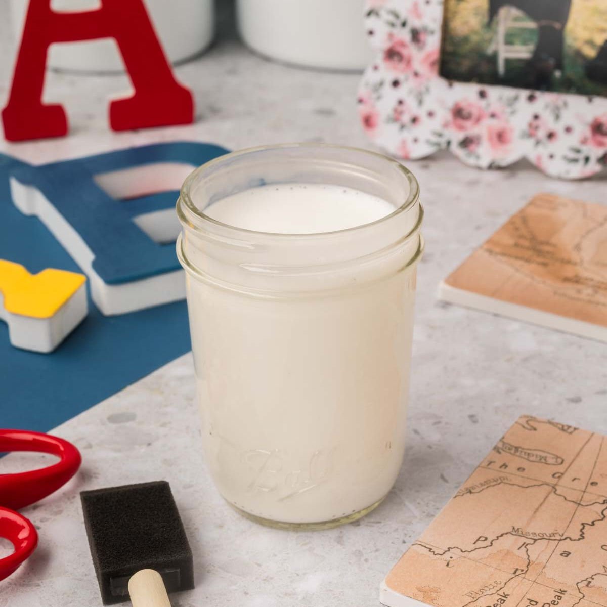 How to Make Mod Podge - One Crazy Mom