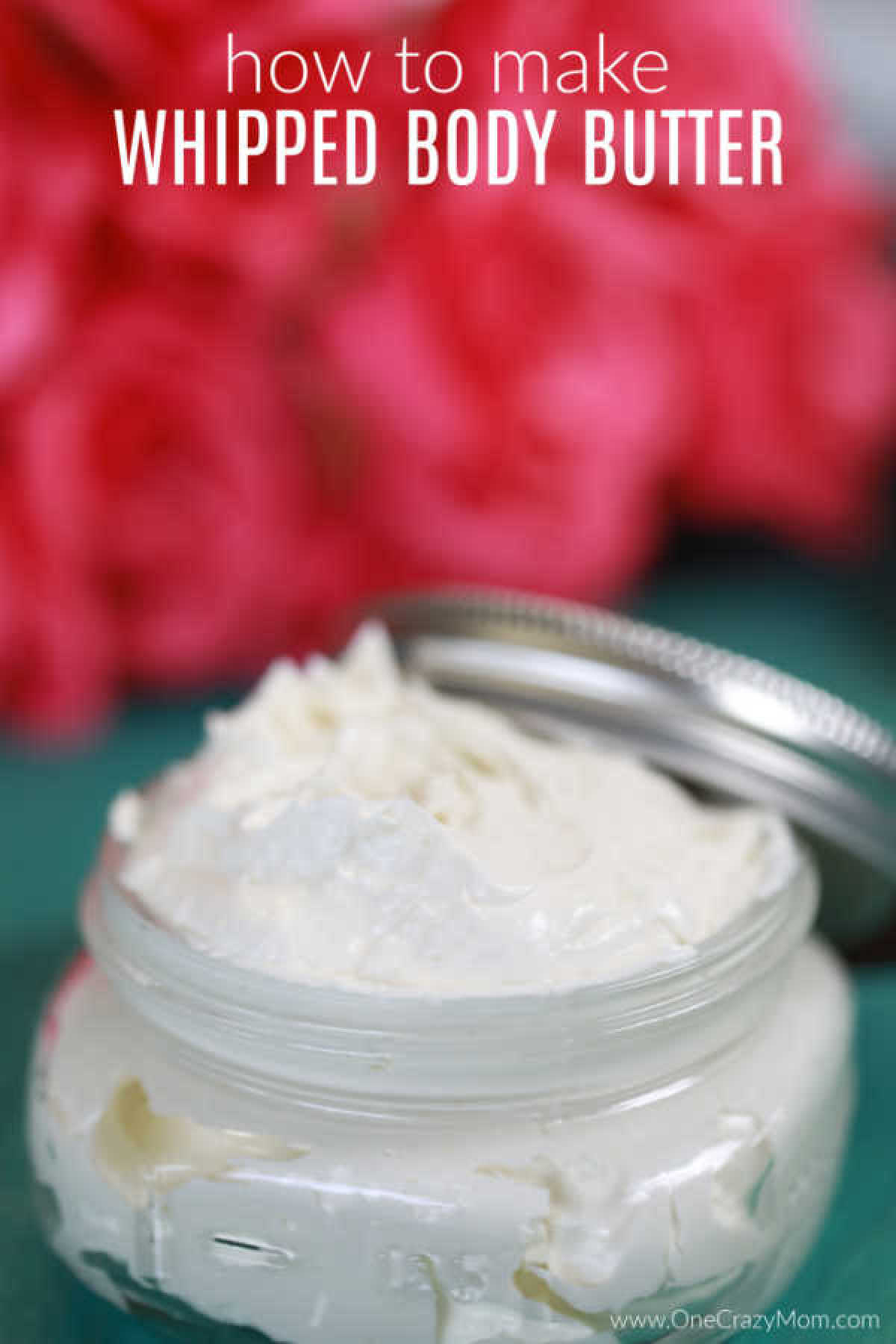 DIY BODY BUTTER - homemade body butter for glowing skin