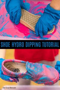 How to hydro dip shoes - how to hydro dip shoes with spray paint