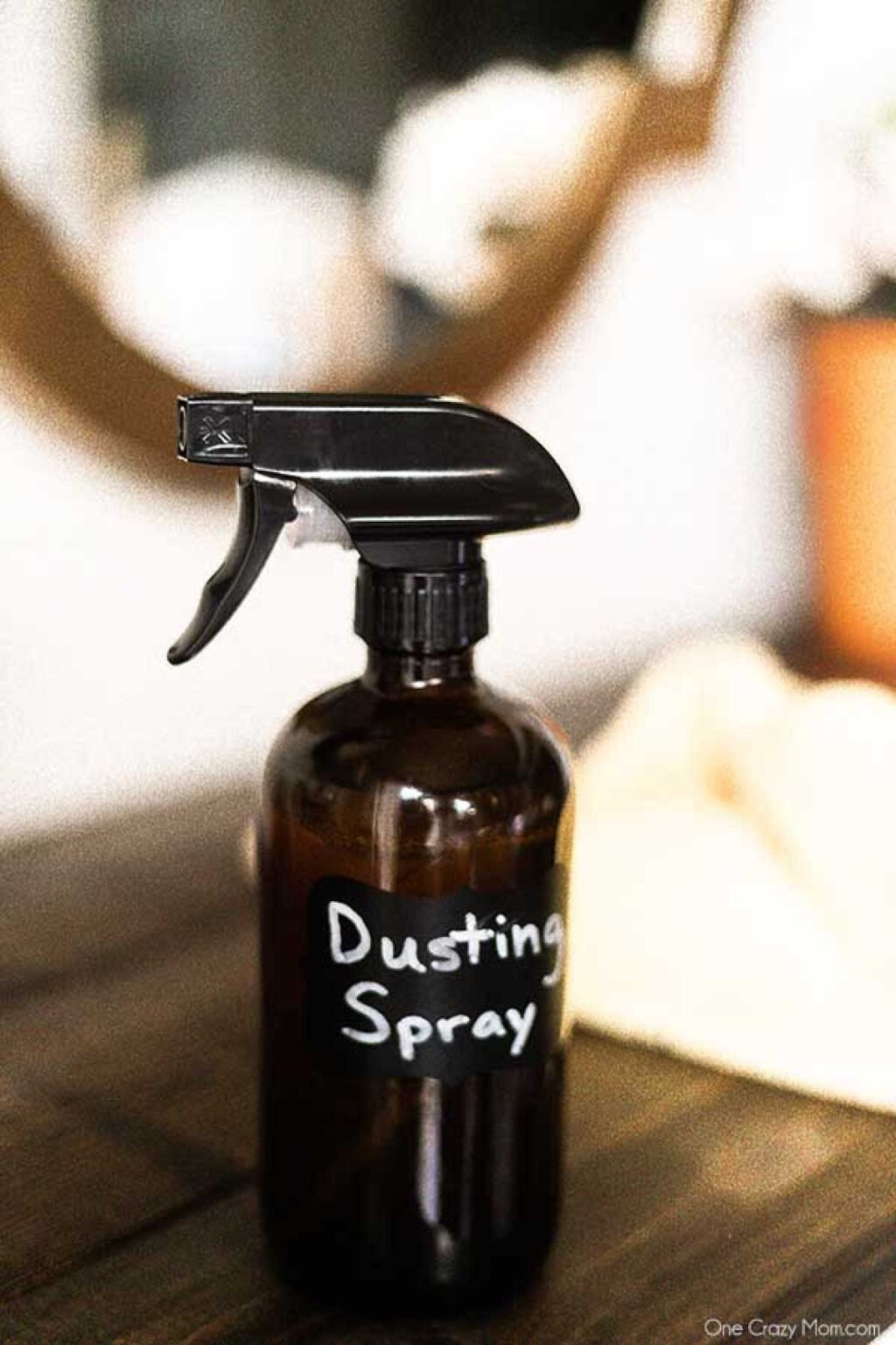 Homemade Dusting Spray - One Crazy Mom