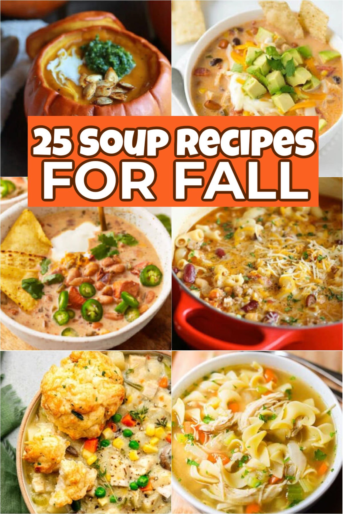 Fall Soup Recipes - One Crazy Mom