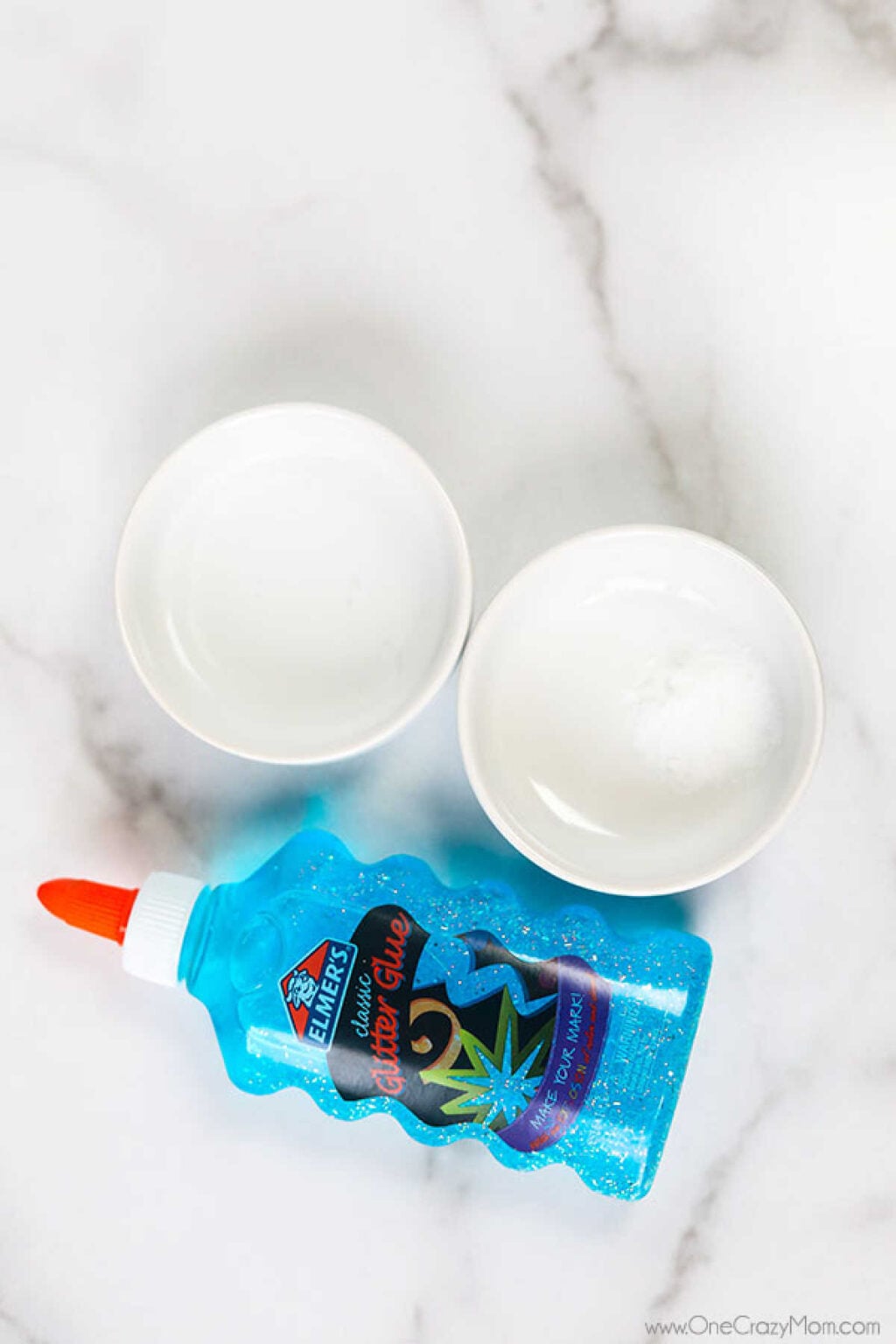 How to Make Slime with Contact Solution - One Crazy Mom