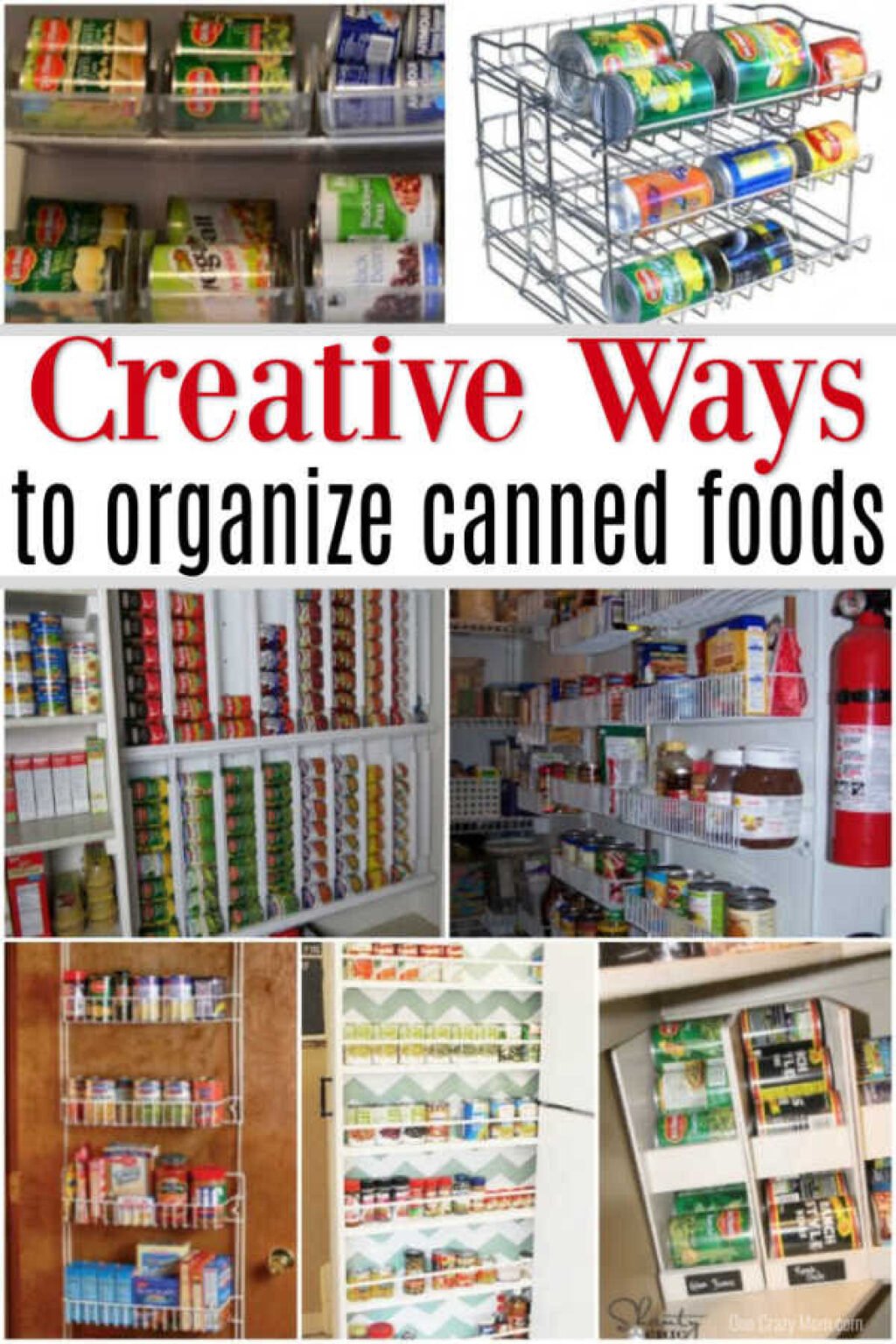 Canned Food Storage Ideas - 15 Canned Food Storage Hacks