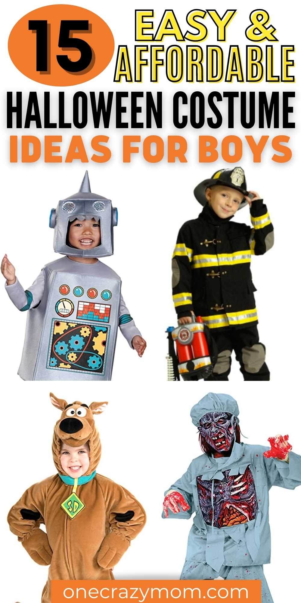 Boys Costume Ideas - Fun Halloween Costume ideas for boys