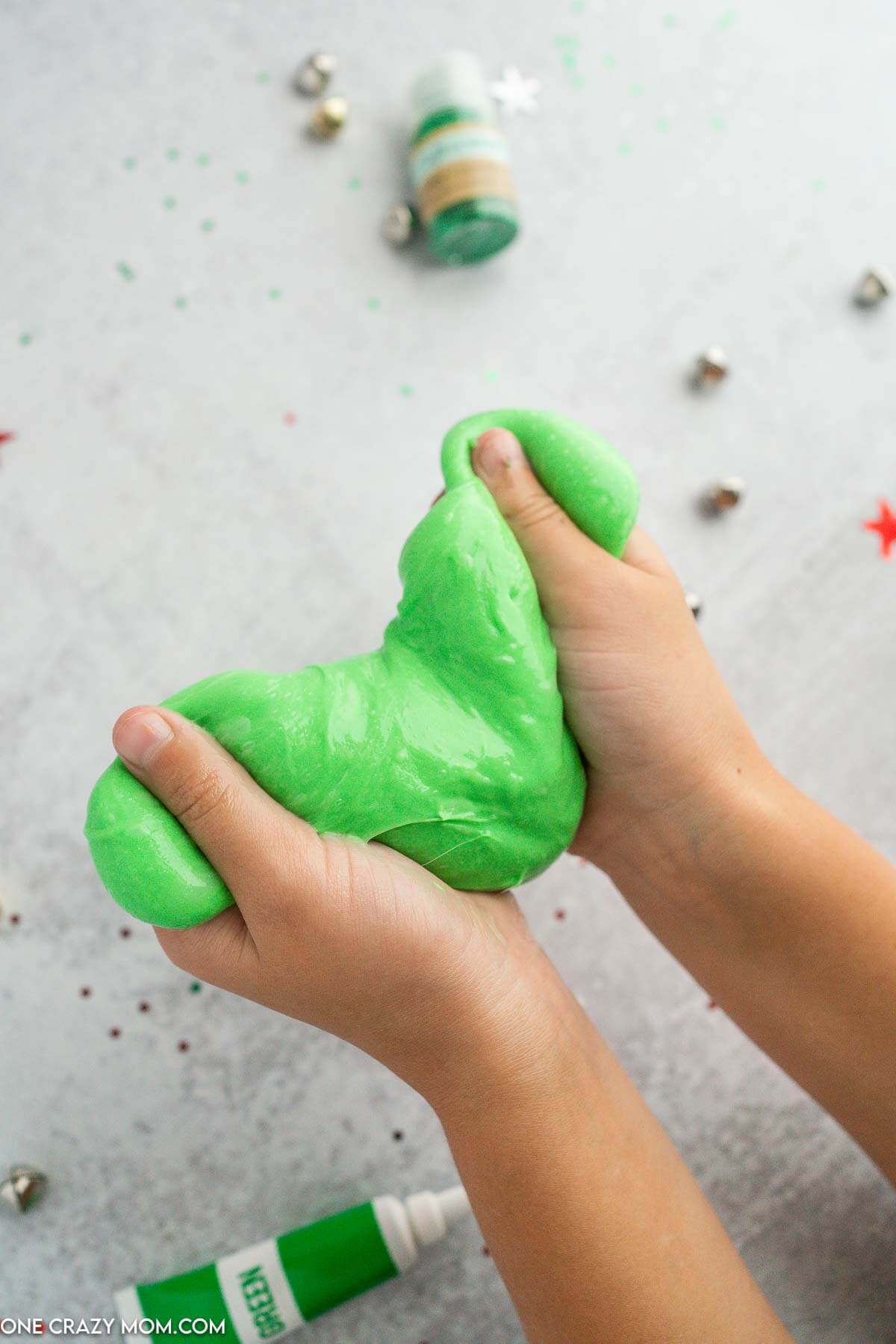 Christmas Slime - Only 4 simple ingredients