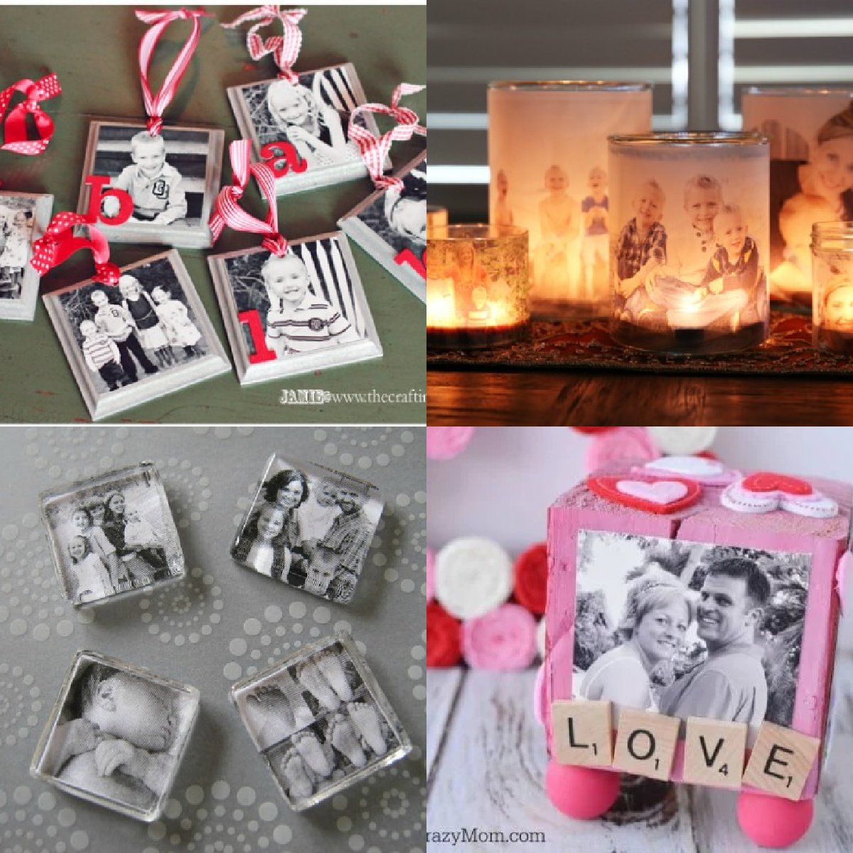 Homemade Photo Gift Ideas - One Crazy Mom
