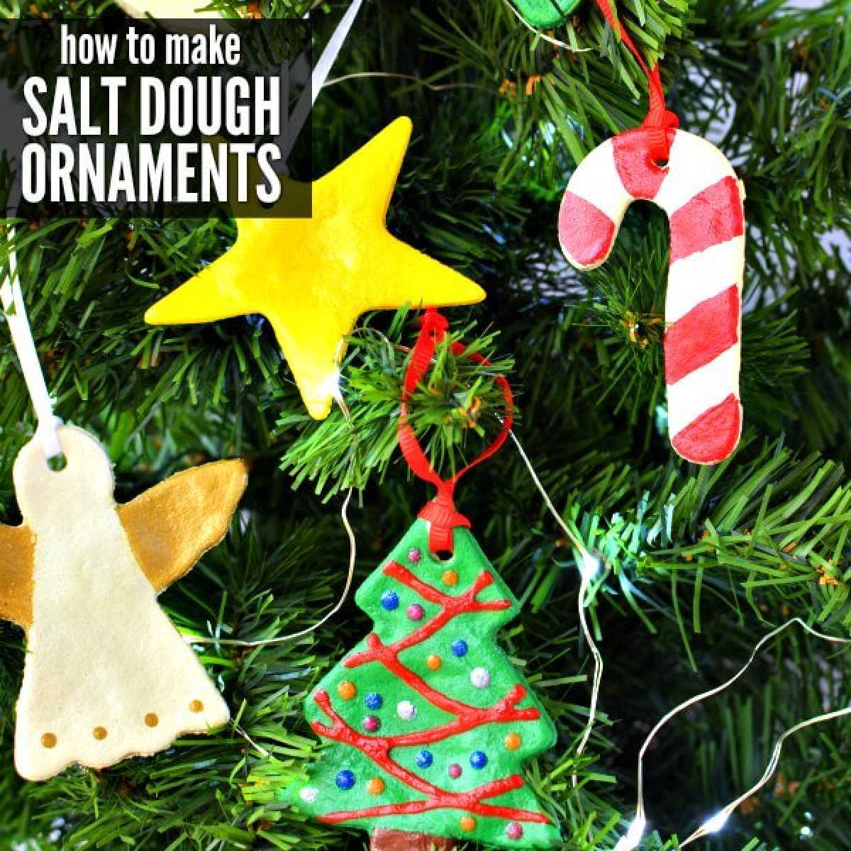 Salt Dough Ornaments - Easy Salt Dough Recipes