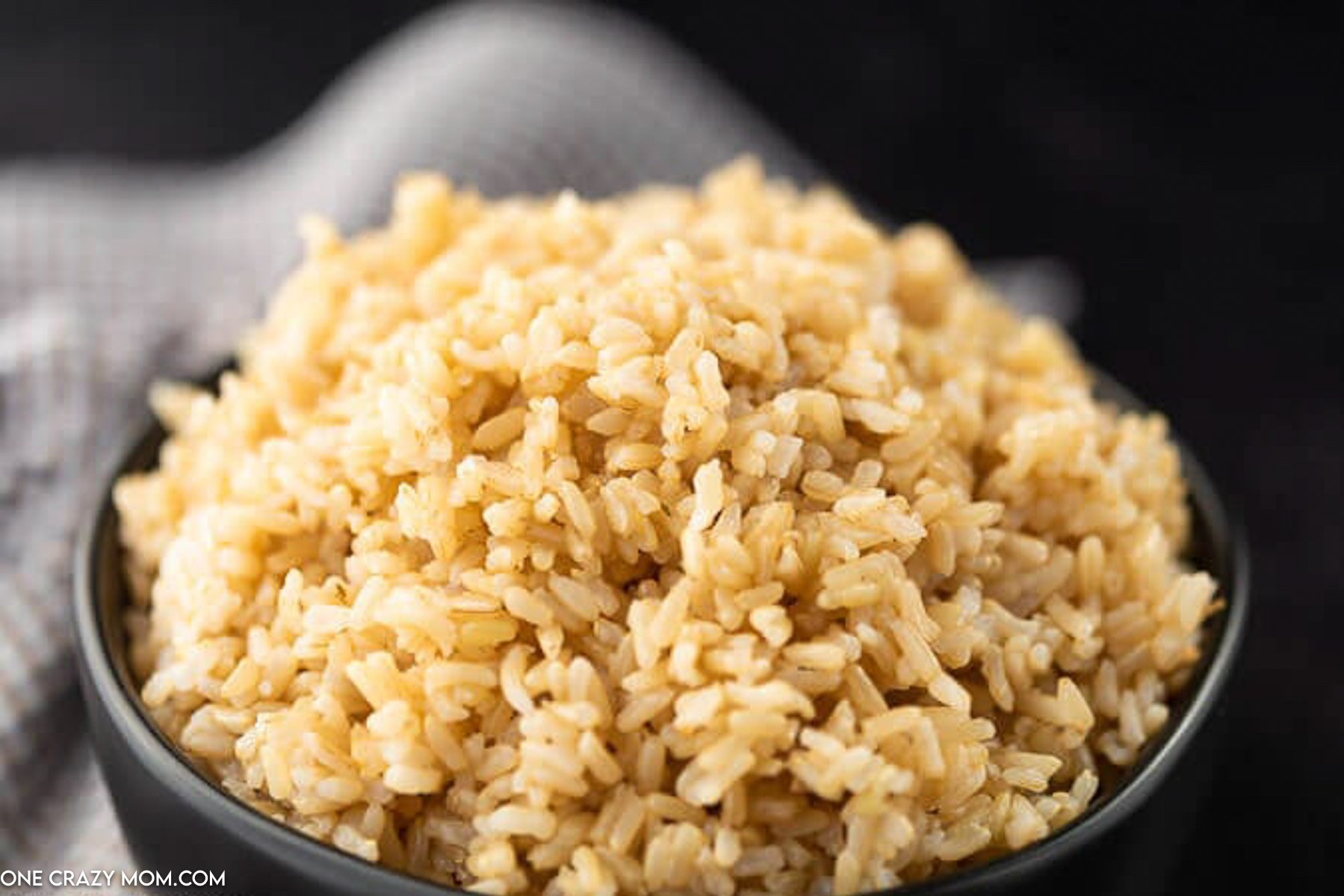 How to Season Brown Rice - One Crazy Mom