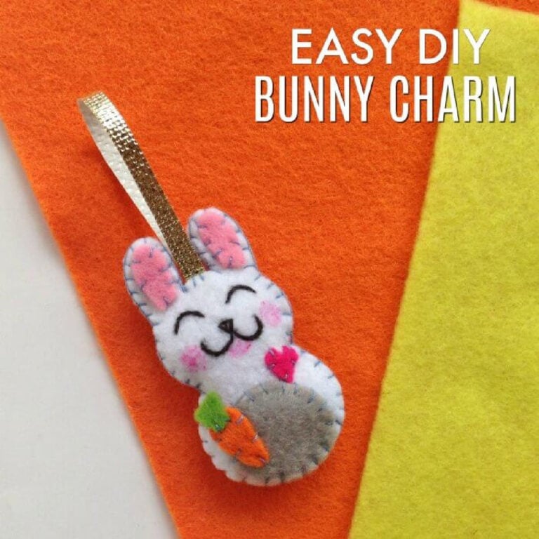 Easter Bunny Craft - Learn how to make a Bunny Charm