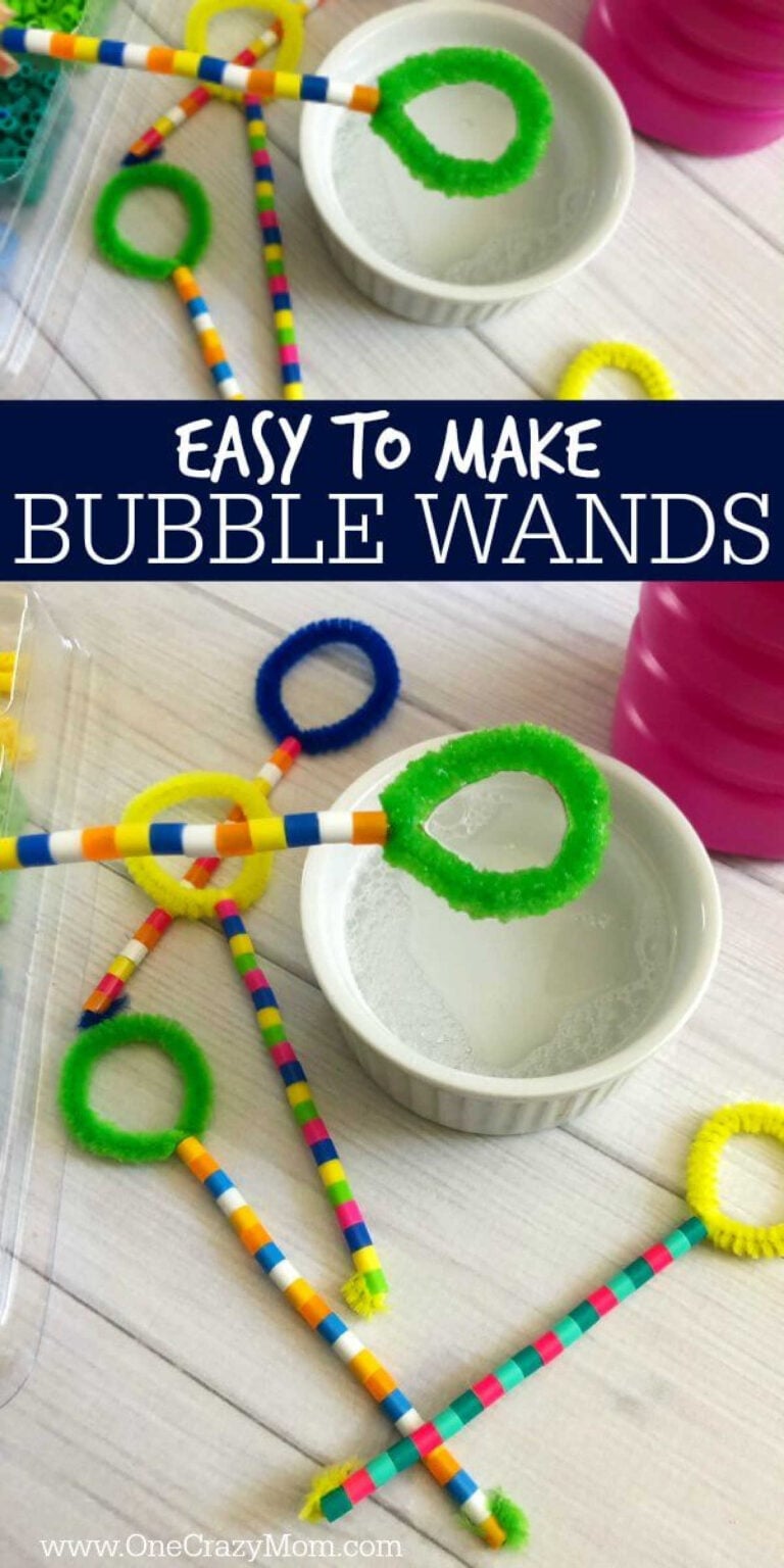DIY Bubble Wand - Learn how to make a bubble wand