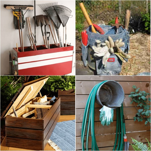 Garden Tool Organizers - 21 Garden Tool Organization Ideas