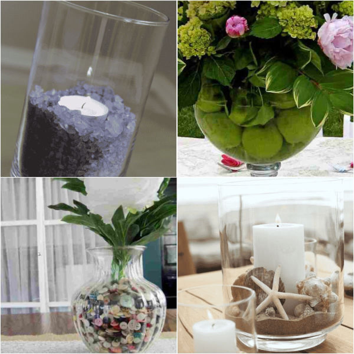 Vase Filler Ideas - 25 Easy Ideas for Glass Vase Fillers