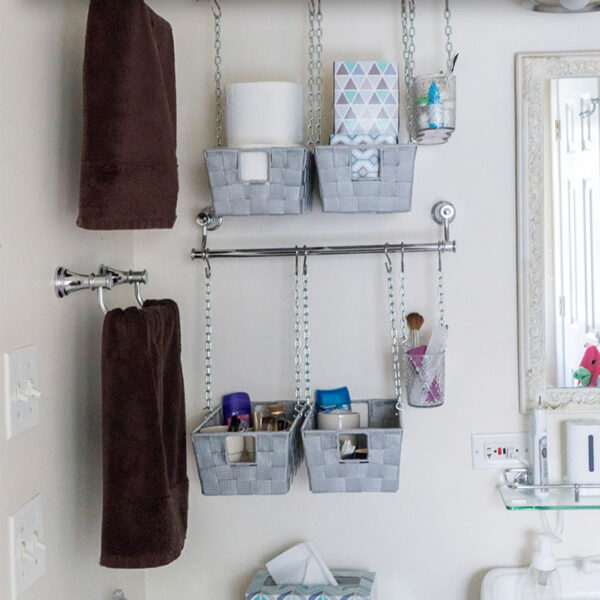 Over the Toilet Storage Ideas - 55 DIY Storage Solutions