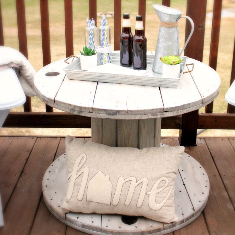 Wooden Spool Ideas - One Crazy Mom