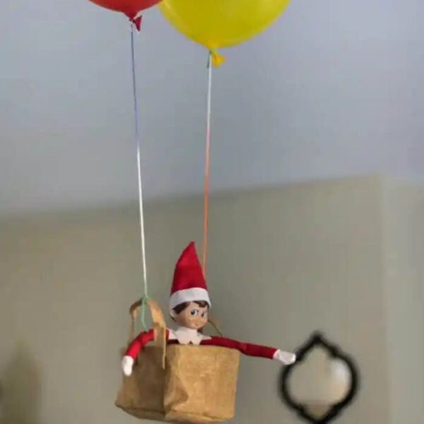 Elf On The Shelf Arrival Ideas - One Crazy Mom