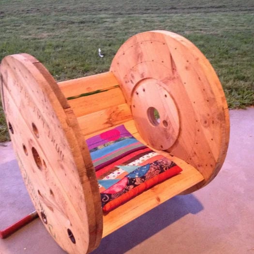 Wooden Spool Ideas - One Crazy Mom