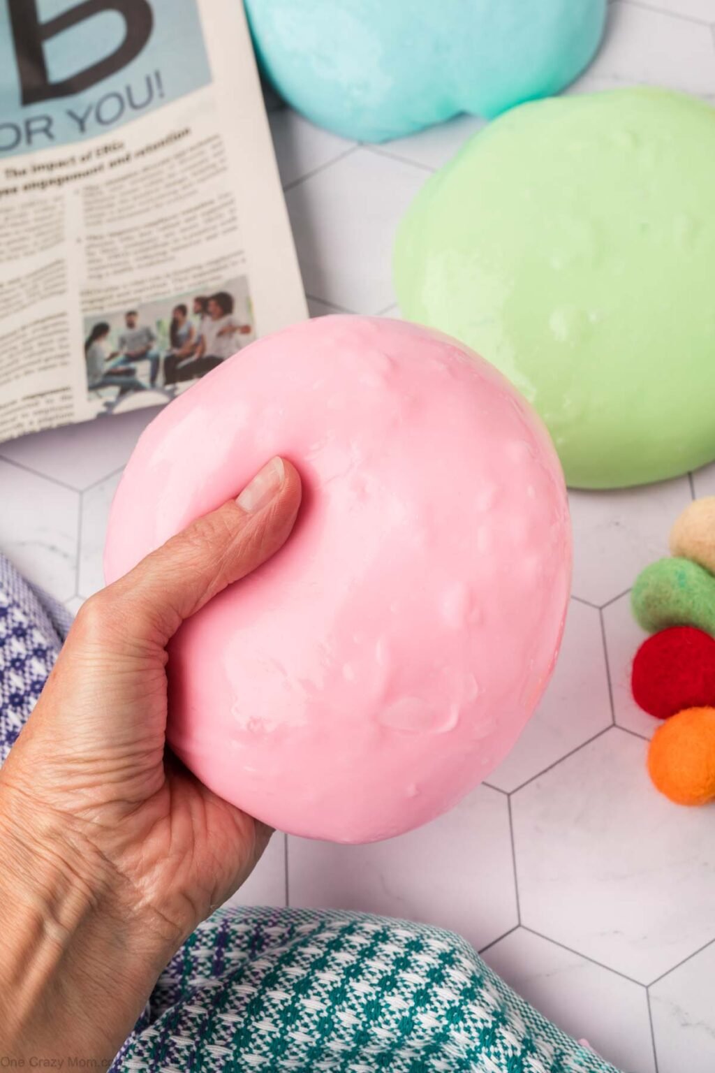 Homemade Silly Putty - One Crazy Mom