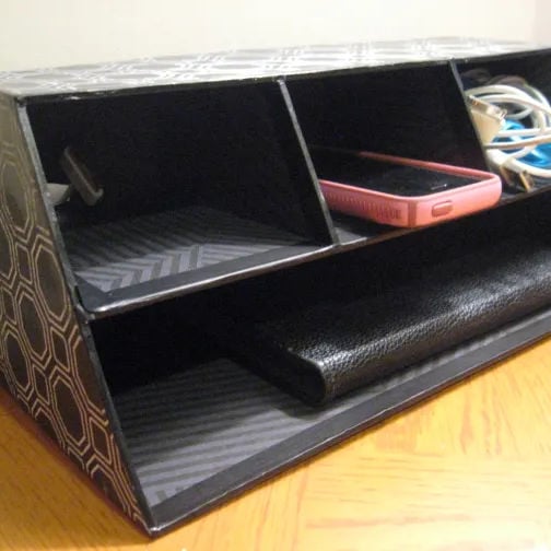Charging Station Ideas - One Crazy Mom