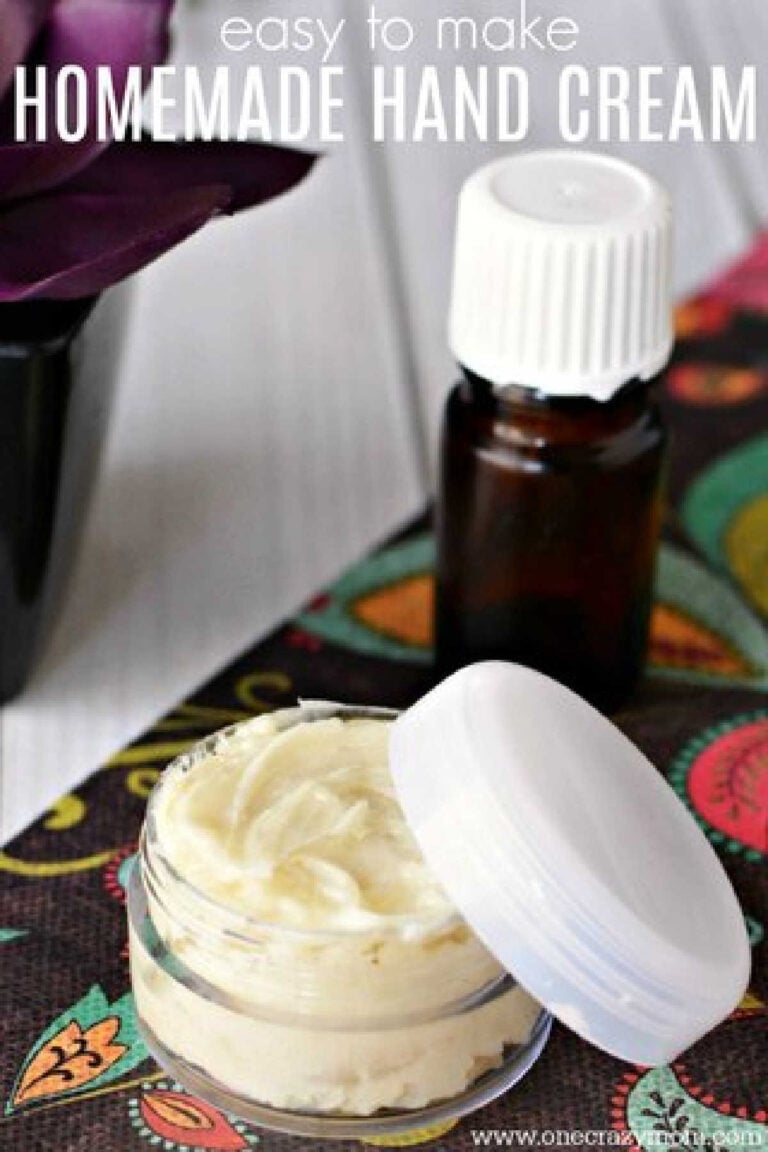 Homemade Hand Cream - Quick and Easy DIY Hand Cream