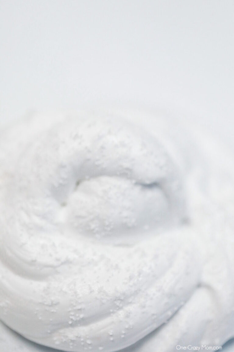 Snow Slime - How to Make Snow Slime