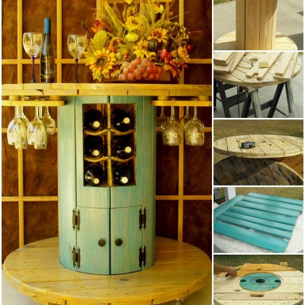 Wooden Spool Ideas - One Crazy Mom