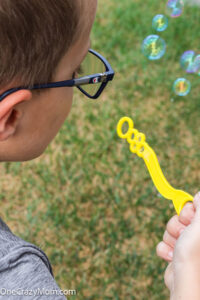 Homemade Bubble Solution - One Crazy Mom