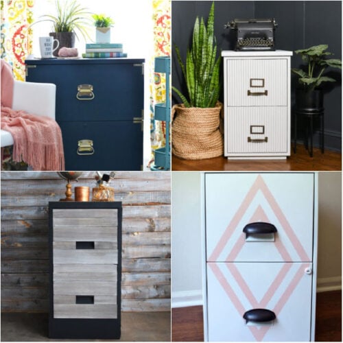 File Cabinet Makeovers - 33 File Cabinet Makeover Ideas