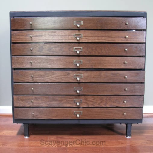 File Cabinet Makeovers - 33 File Cabinet Makeover Ideas