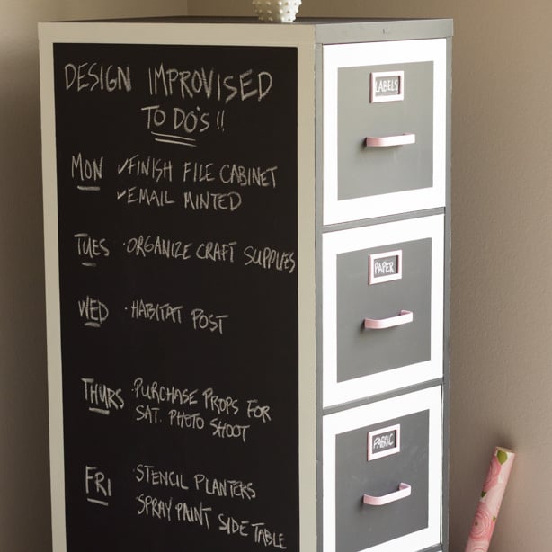File Cabinet Makeovers - 33 File Cabinet Makeover Ideas