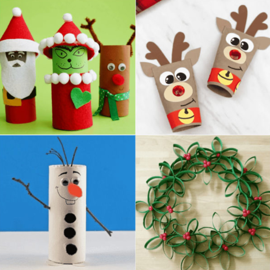 Christmas Crafts for Toddlers - 35 Christmas Crafts for toddlers