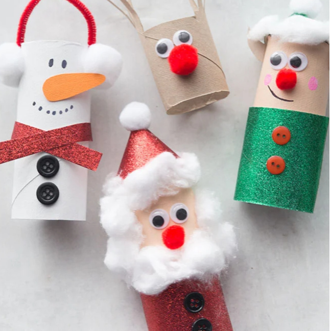 Christmas Crafts for Toddlers - 35 Christmas Crafts for toddlers
