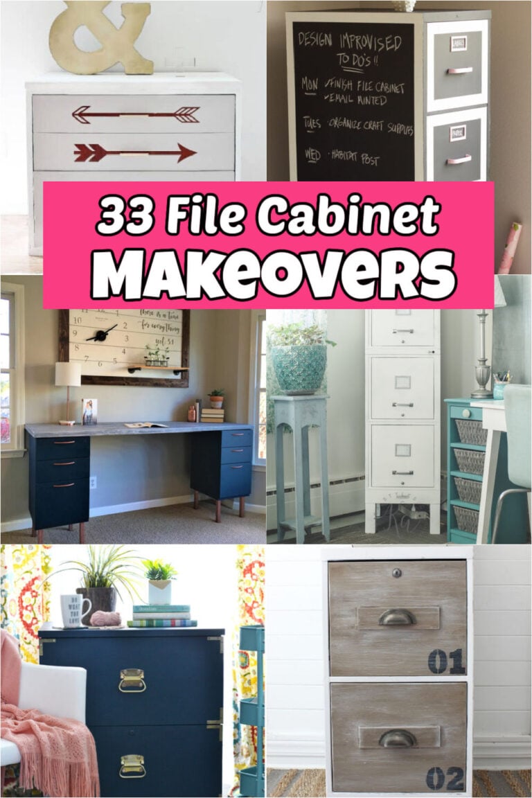 File Cabinet Makeovers - 33 File Cabinet Makeover Ideas
