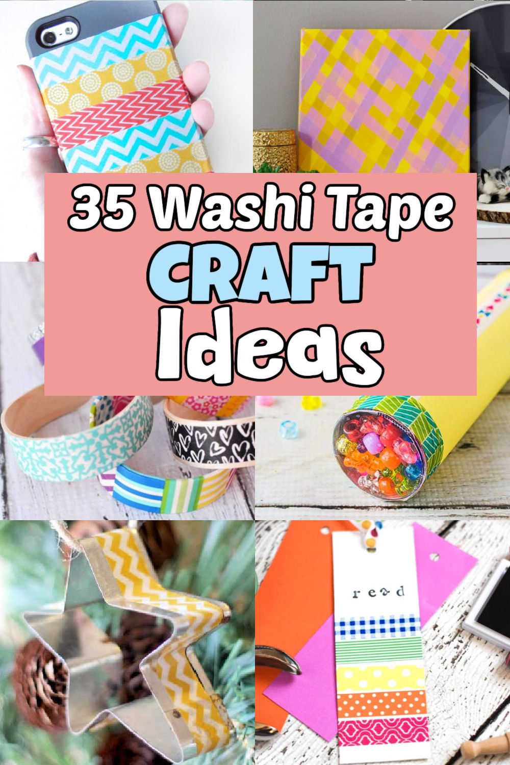 Washi Tape Ideas - 35 Washi Tape Craft Ideas