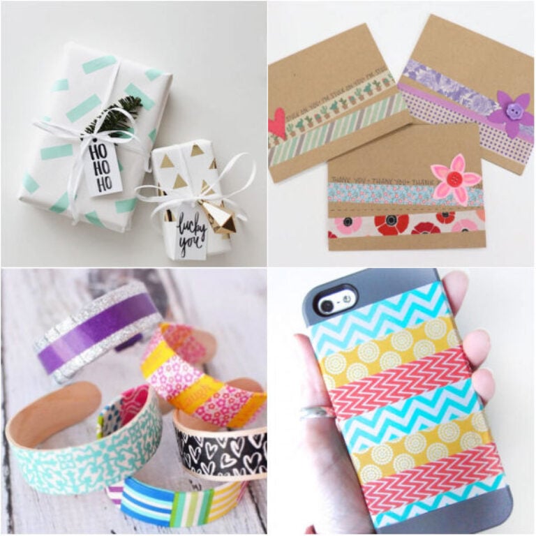 Washi Tape Ideas - 35 Washi Tape Craft Ideas