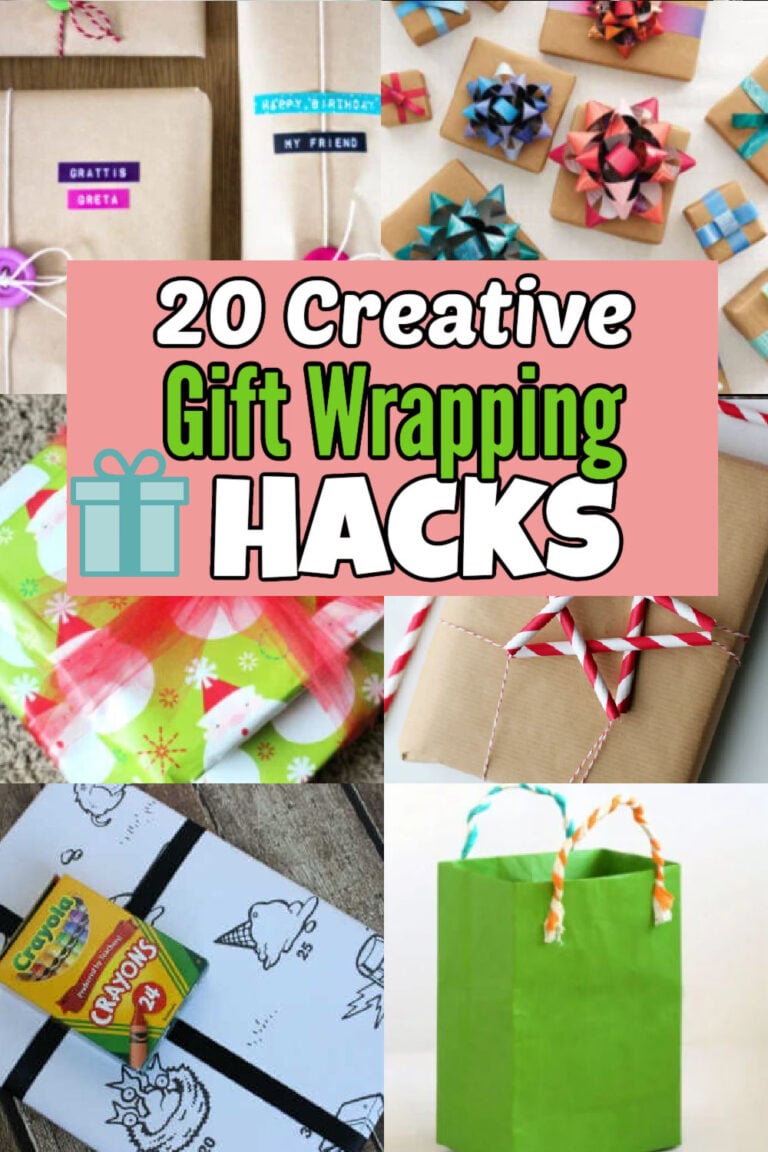 Gift Wrapping Hacks - 20 Tips for Wrapping Gifts