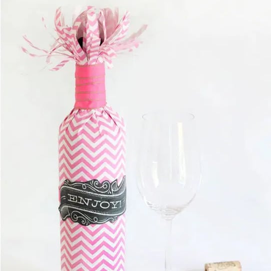 Wine Bottle Gift Wrapping Ideas - One Crazy Mom