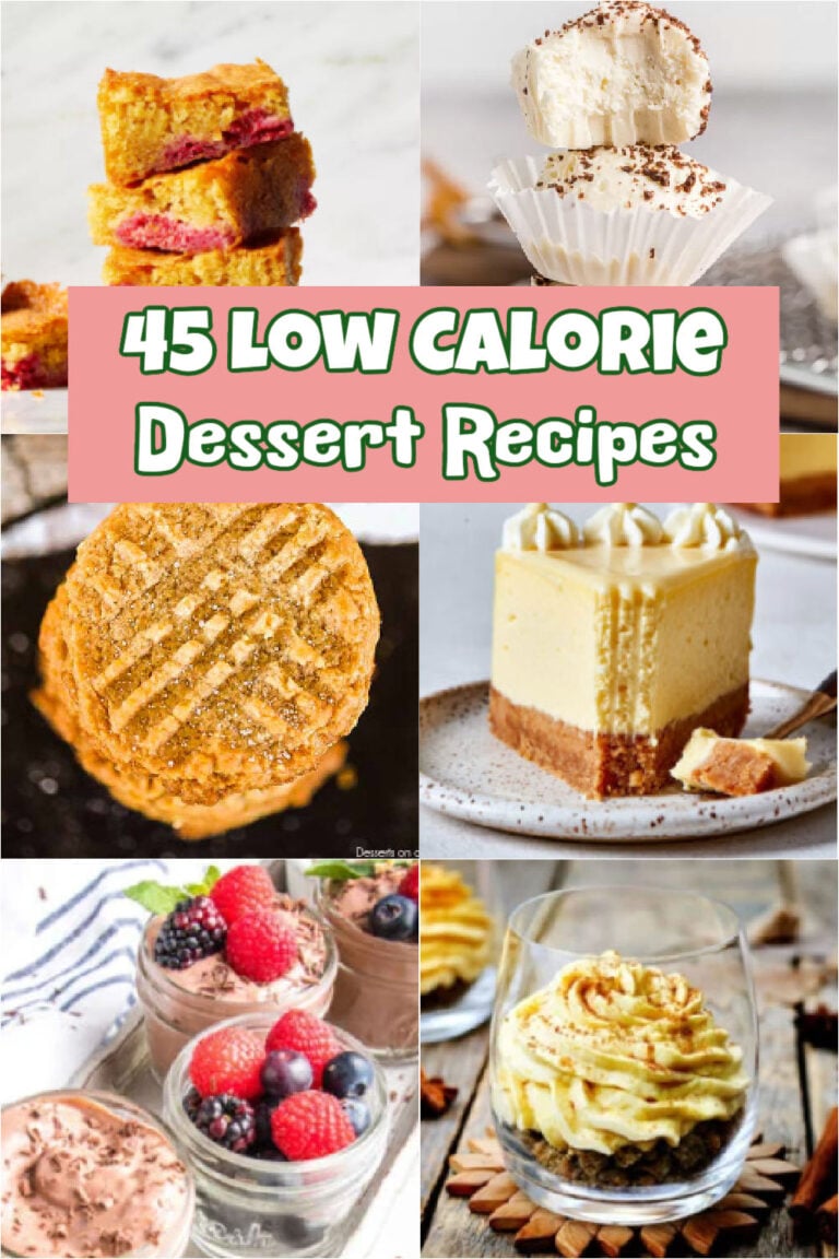 Low Calorie Desserts - One Crazy Mom