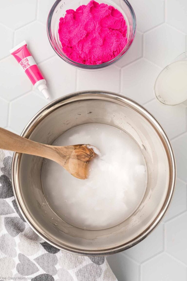Kinetic Sand Slime - One Crazy Mom