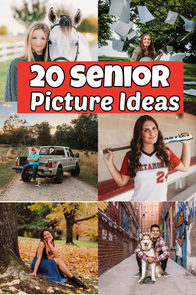 Senior Picture Ideas - One Crazy Mom