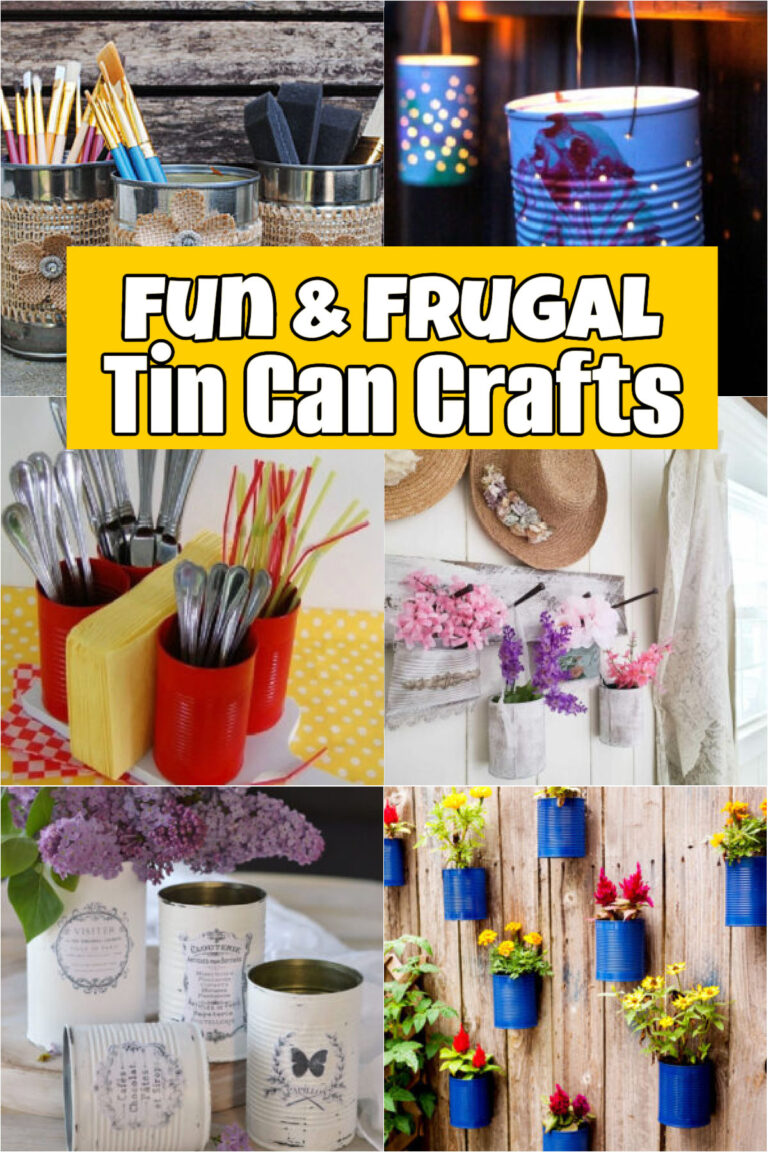 Tin Can Crafts - 25 Fun and Easy Ideas